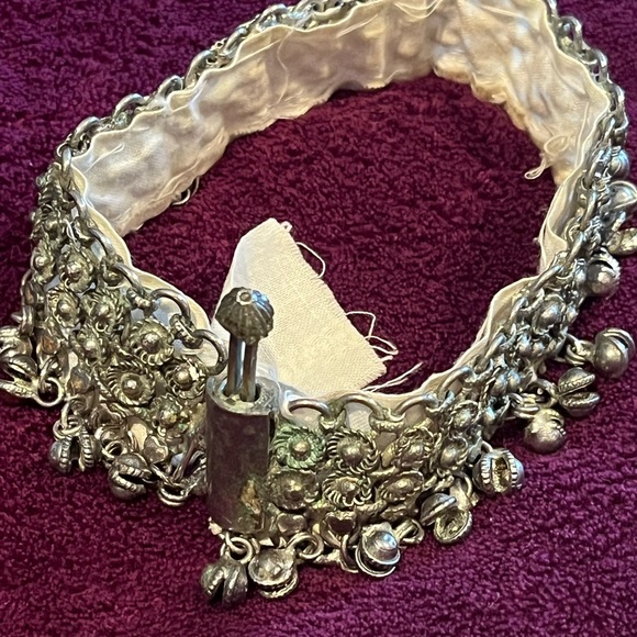 Jewelry | Antique Tibetan Silver Anklet Pin Closure | Poshmark